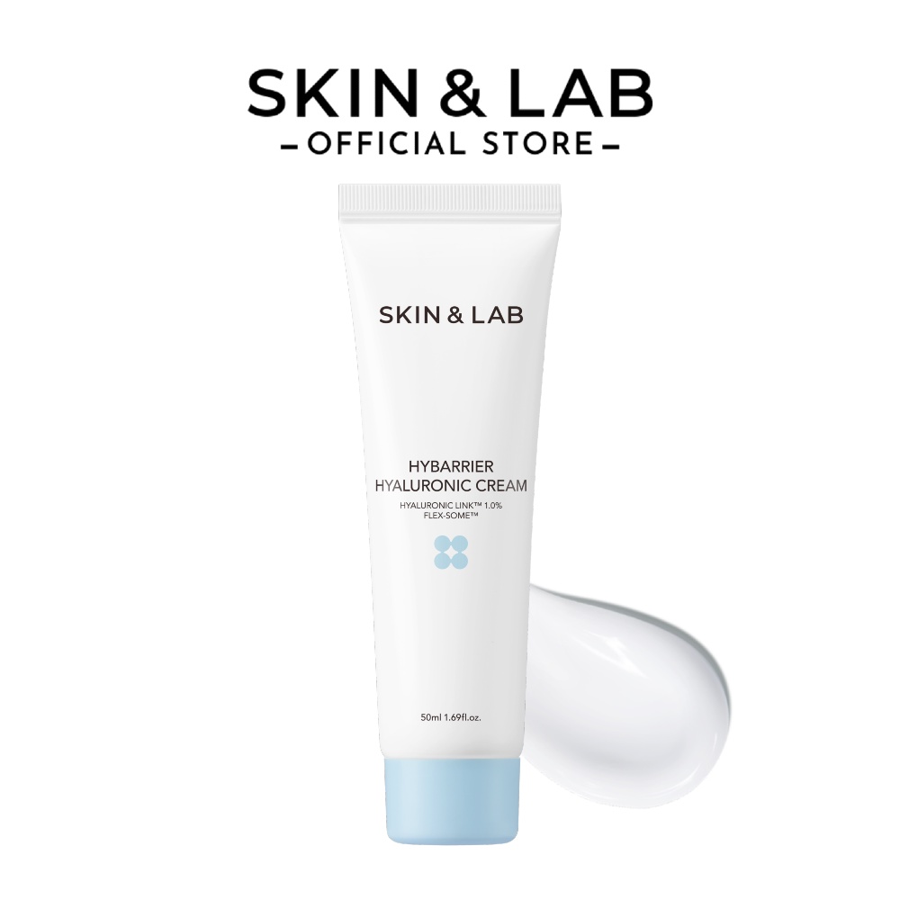 [SKIN&LAB] Hybarrier Hyaluronic Cream with Hyaluronic Link to Hydrate and Smooth Dehydrated Skin ...