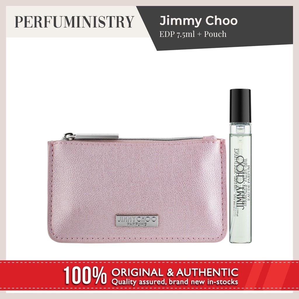 🇸🇬 [perfuministry] JIMMY CHOO FOR WOMEN EDP 7.5ML + POUCH MINIATURE ...