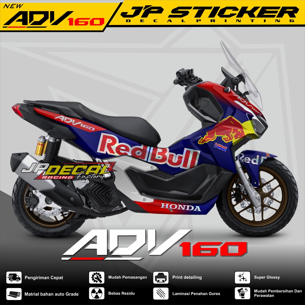Sticker Decal ADV 160 2022 Fullbody - Sticker Decal Honda new ADV 160 ...