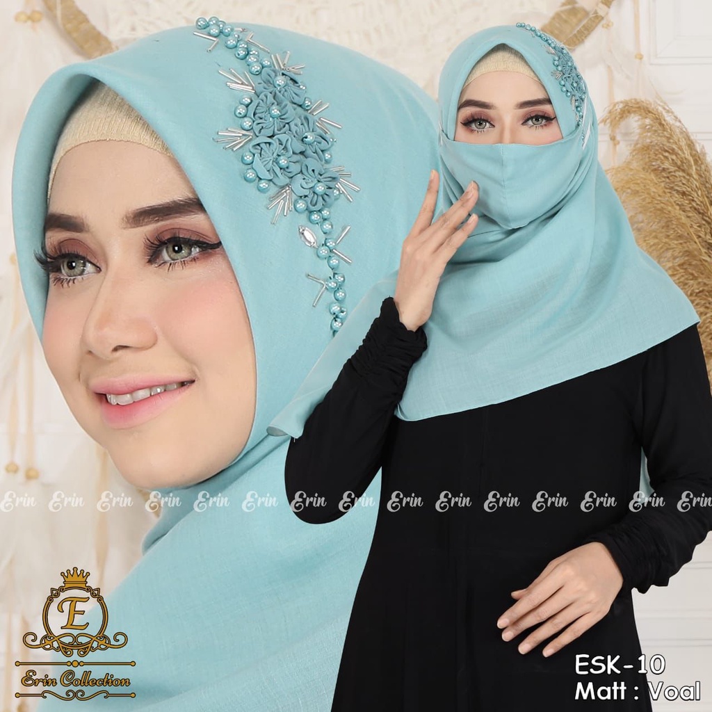 Sequin square/flower mask sequin square/erin collection square | Shopee ...