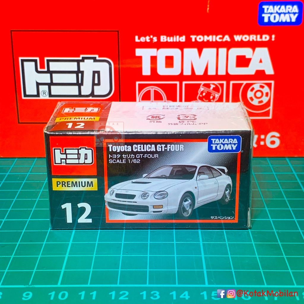 TOMICA PREMIUM 12 - TOYOTA CELICA GT-FOUR | Shopee Singapore