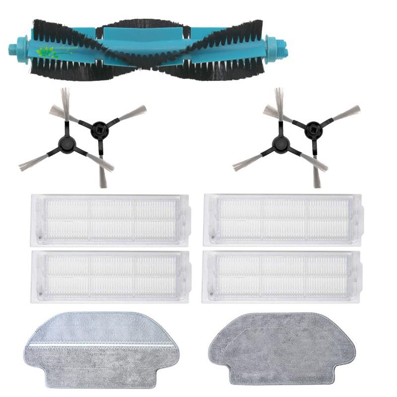 Main Side Brush Mop Cloth for Viomi V2 Pro V3 Mop Filter HEPA V ...