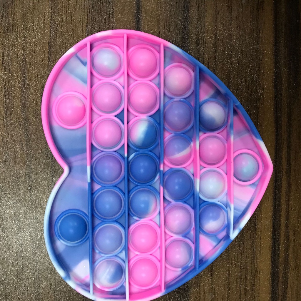 New Pops It Antistress Fidget Toys Pack Stress Relief Decompress Poppit ...