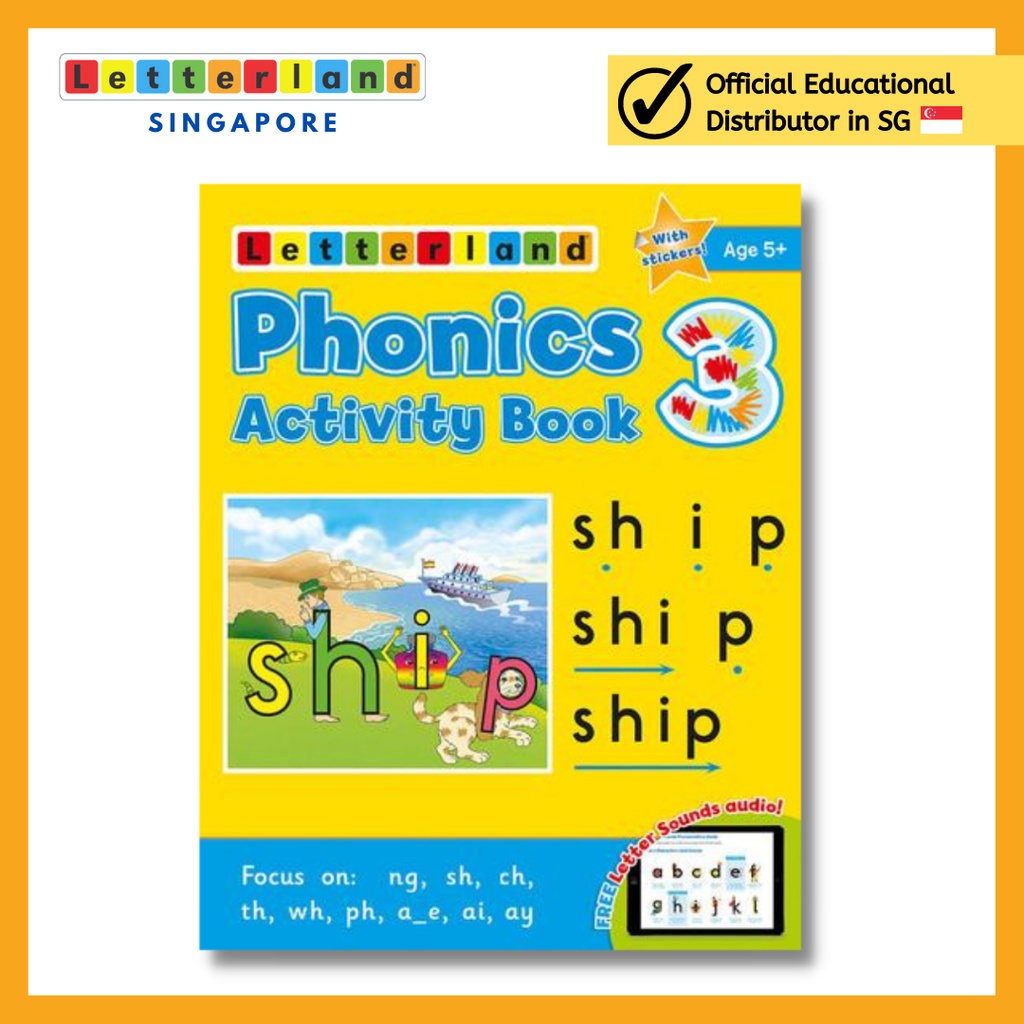 Letterland Phonics Activity Book 3 | Shopee Singapore