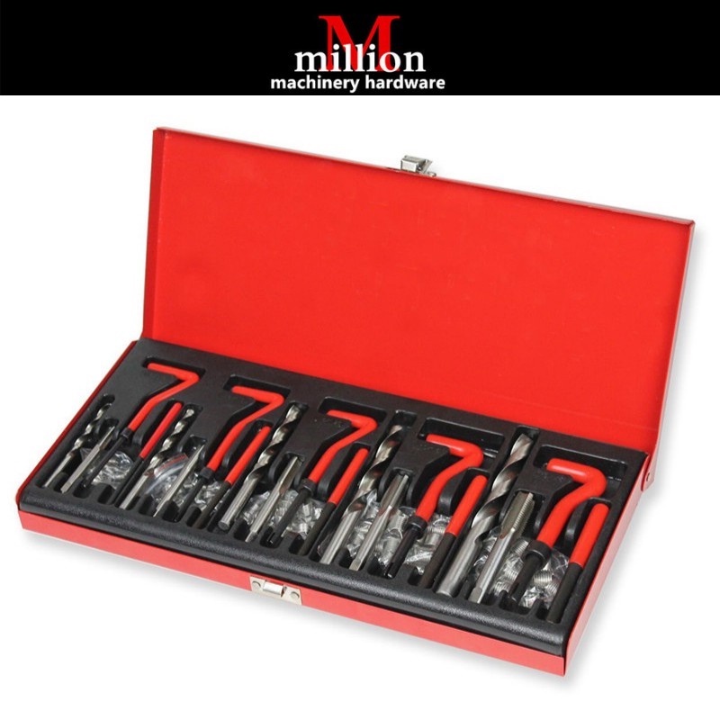 131pcs M5 M6 M8 M10 M12 Thread Repair Insert Kit Thread Auto Repair ...
