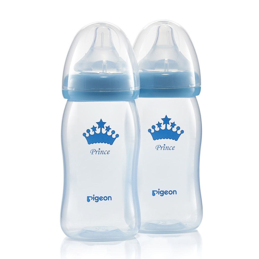 Pigeon Softouch Pp Prince Nursing Bottle (Twin Pack) 240Ml | Shopee Singapore