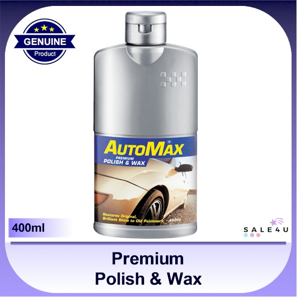 AutoMax Premium Polish & Wax 400ml (COSWAY) | Shopee Singapore