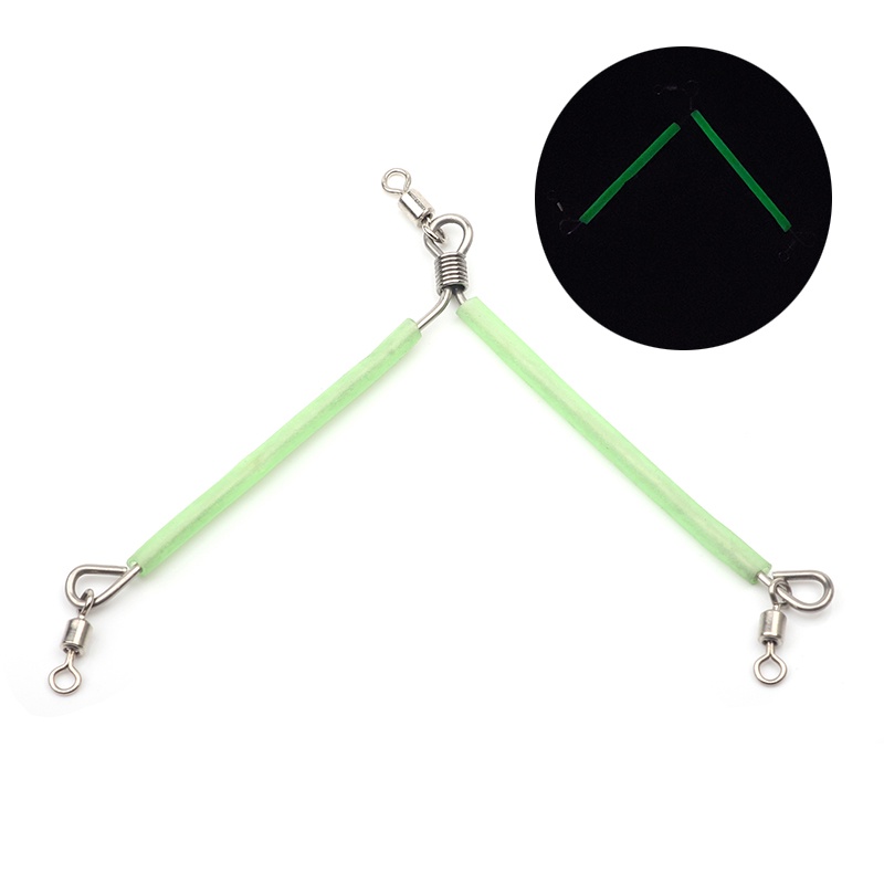 5Pcs Boat Fishing Anti Tangle Booms Fishing Bracket With Swivel Set ...