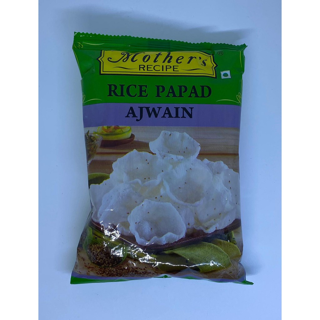 Mother's Recipe Rice Pappad Ajwain (MR-046) 75 grams | Shopee Singapore