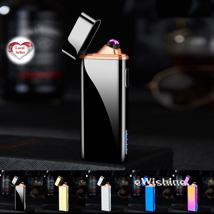 Local Seller - Unique USB Rechargeable Side Induced Dual Arc Lighter ...