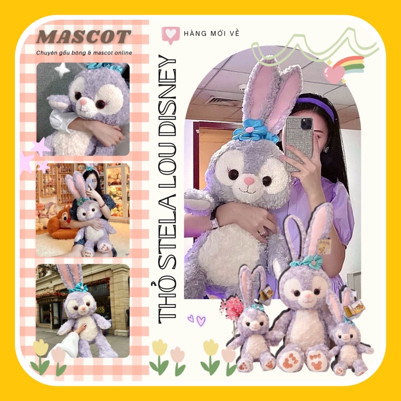 Stella rabbit teddy bear Stella rabbit stuffed animal adorable teddy ...