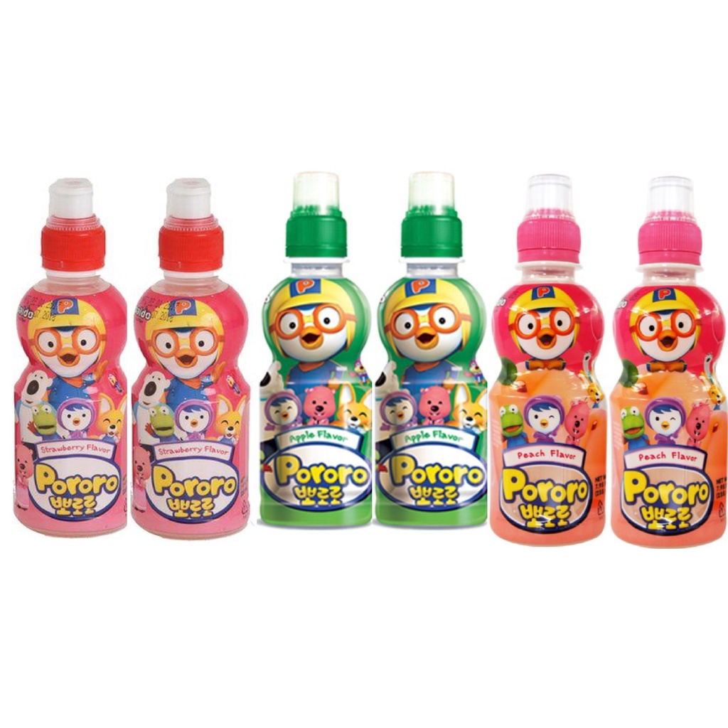 [Bundle of 6] Pororo Flavoured Kids Drink with Vitamin D, 235ml Halal ...