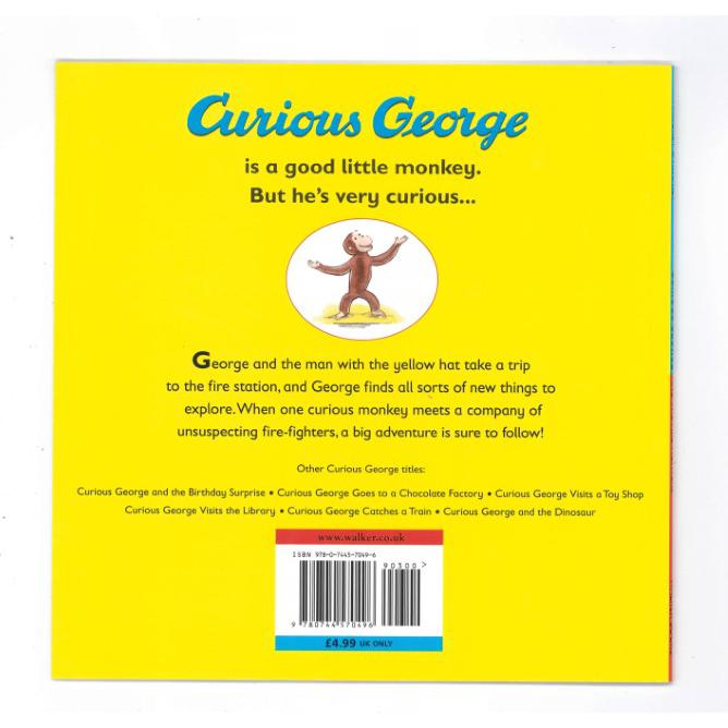 Curious George and the Fire-fighters ( Picture Book ) | Shopee Singapore