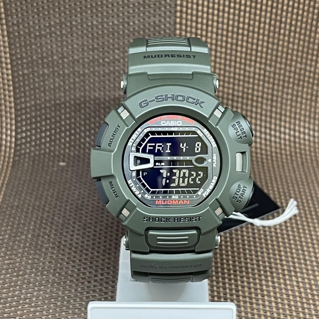 Casio G-9000-3V Men G-Shock Mudman Millitary Green Watch G-9000-3VDR ...