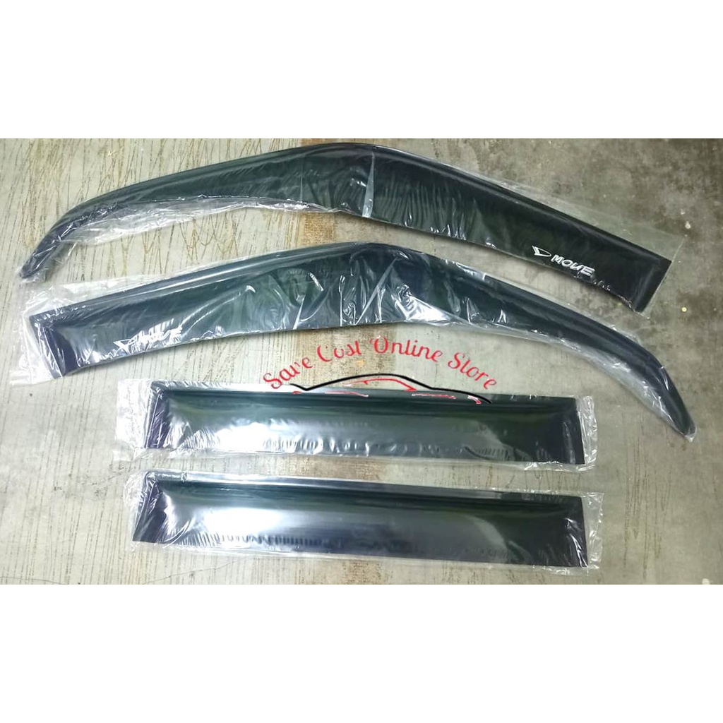 Perodua KENARI Move Door Visor 4 Inch (TULISAN 'KENARI' /' MOVE ...