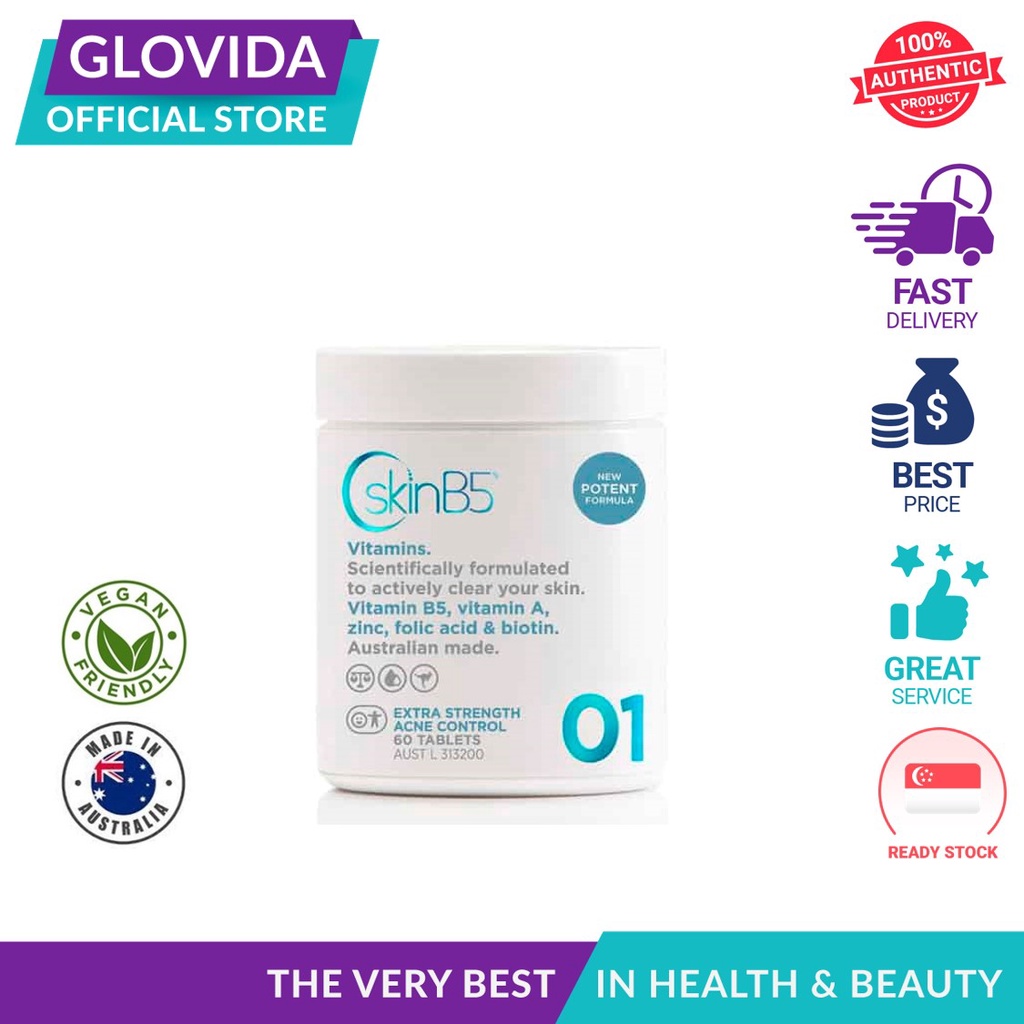 SkinB5 Extra Strength Acne Control Tablets 60's | Exp: Jun-2025 ...