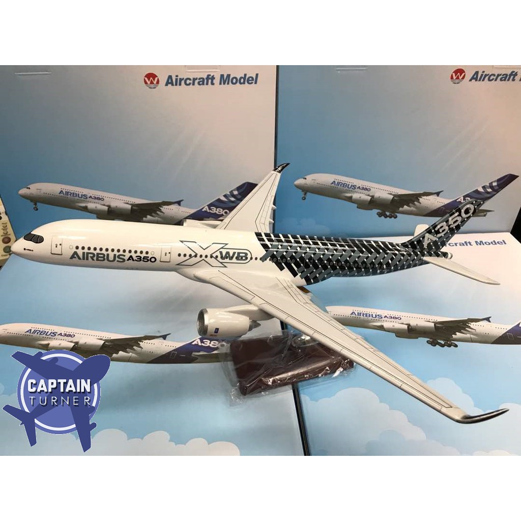 Airbus A350-900 XWB 47CM Aircraft Model Die-cast Metal Airplane ...