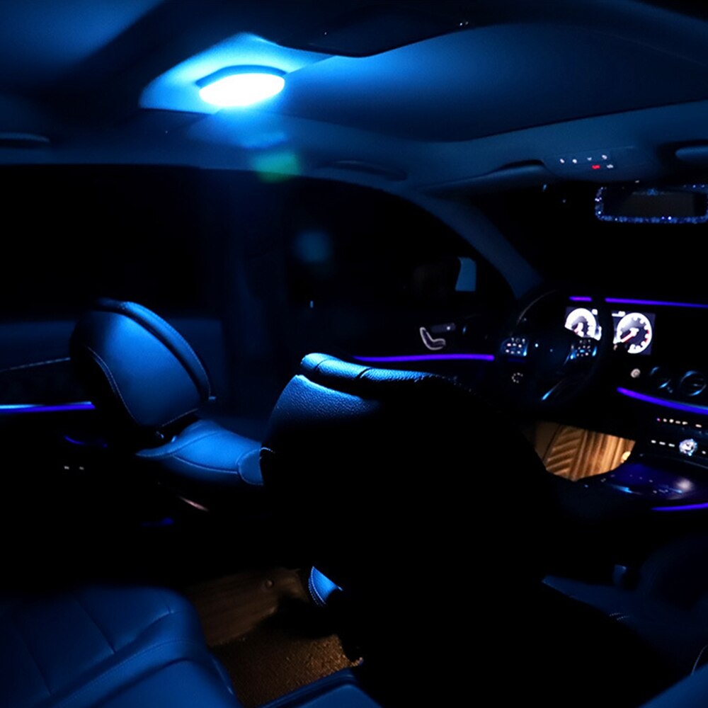 Car Interior Reading Light Magnetic LED Night Square Touch Light 3 ...