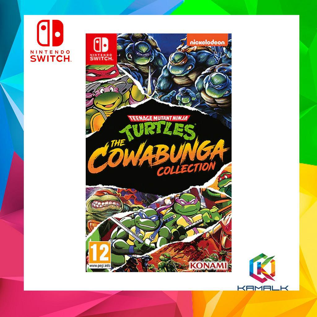 Nintendo Switch Teenage Mutant Ninja Turtles: The Cowabunga Collection ...