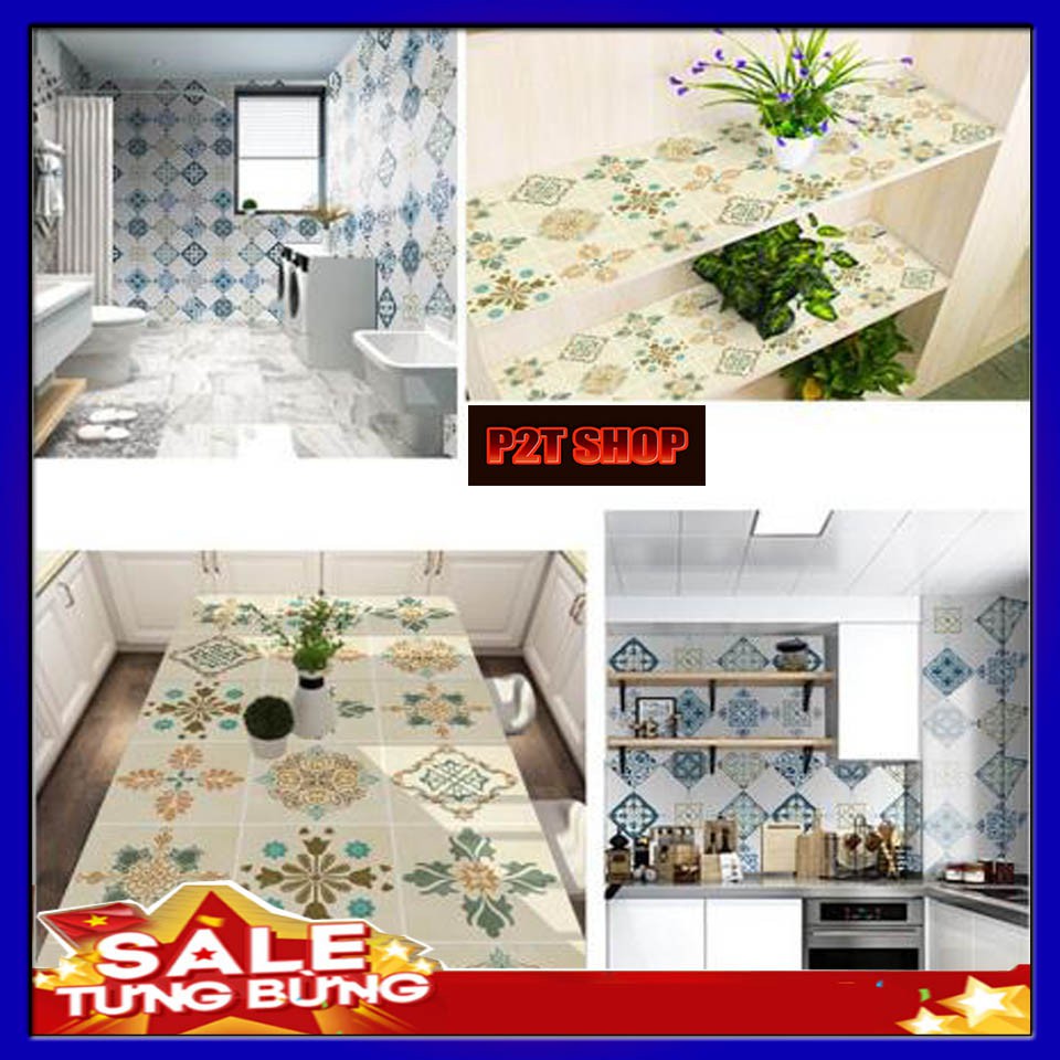 Kitchen STICKER ROLL WITH THERMAL INSULATION ALUMINUM COATED WALLPAPER ...