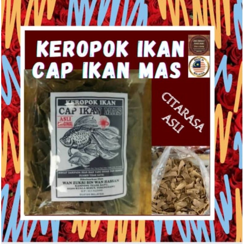 Carp FISH CAP FISH CRACKERS (250 G,500 G 1 KG) | Shopee Singapore