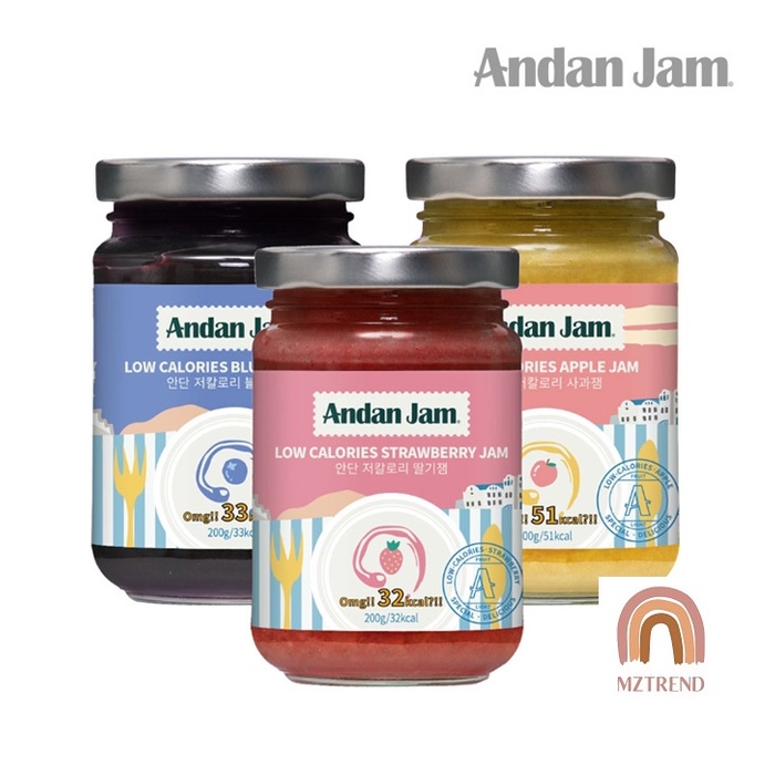 Keto Meal 66 Kcal Low Calories No Sugar Korean Jam 4 Flavors Strawberry ...