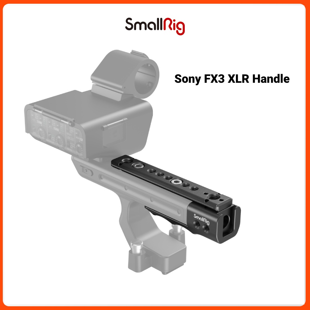 SmallRig FX30 and FX3 XLR Handle Extension Rig for Sony - MD3490 ...