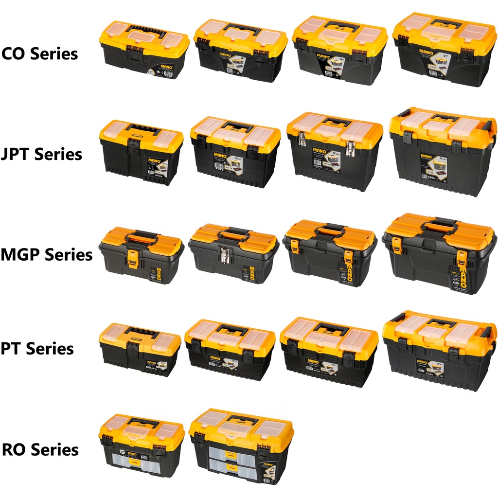 [SG STOCK] MANO PVC TOOL BOX Plastic Multifunction Purpose Hardware ...