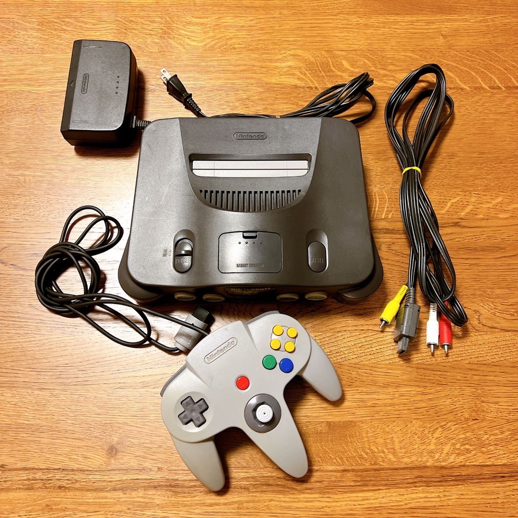 Nintendo 64 N64 Console Black Console Japan Tested and Cleaned | Shopee ...