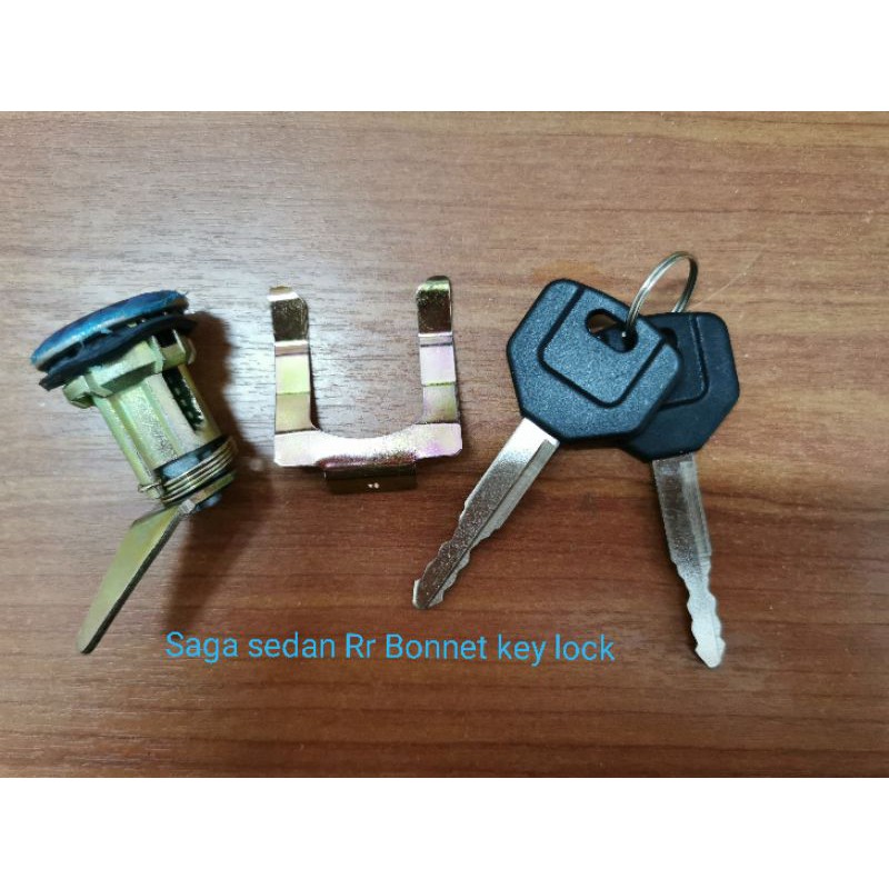 Proton Saga / Wira / Kancil / Waja Rear Bonnet Lock with Key | Shopee ...