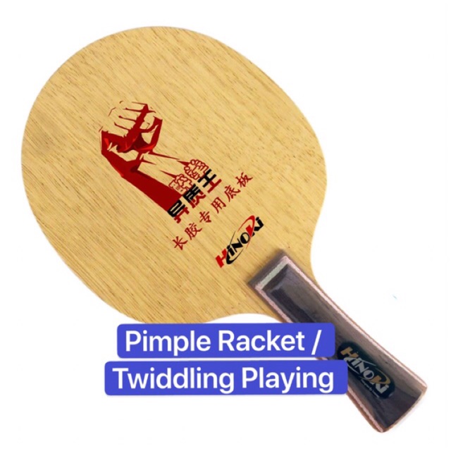 Pimple Twiddling Profesional Playing Special Design Racket Bat Ping ...