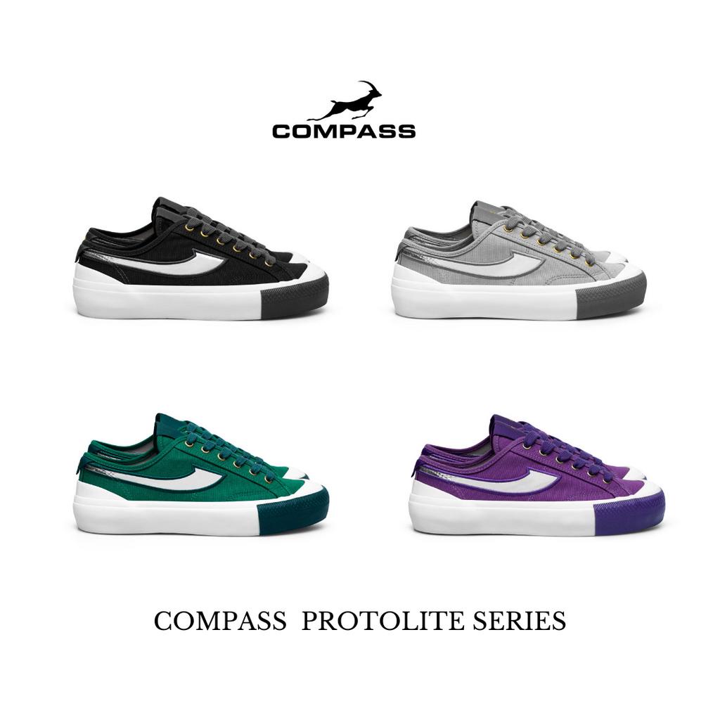 [ORIGINAL 100%] COMPASS PROTO LITE (GREY/BLACK/GREEN/PURPLE) | Shopee ...