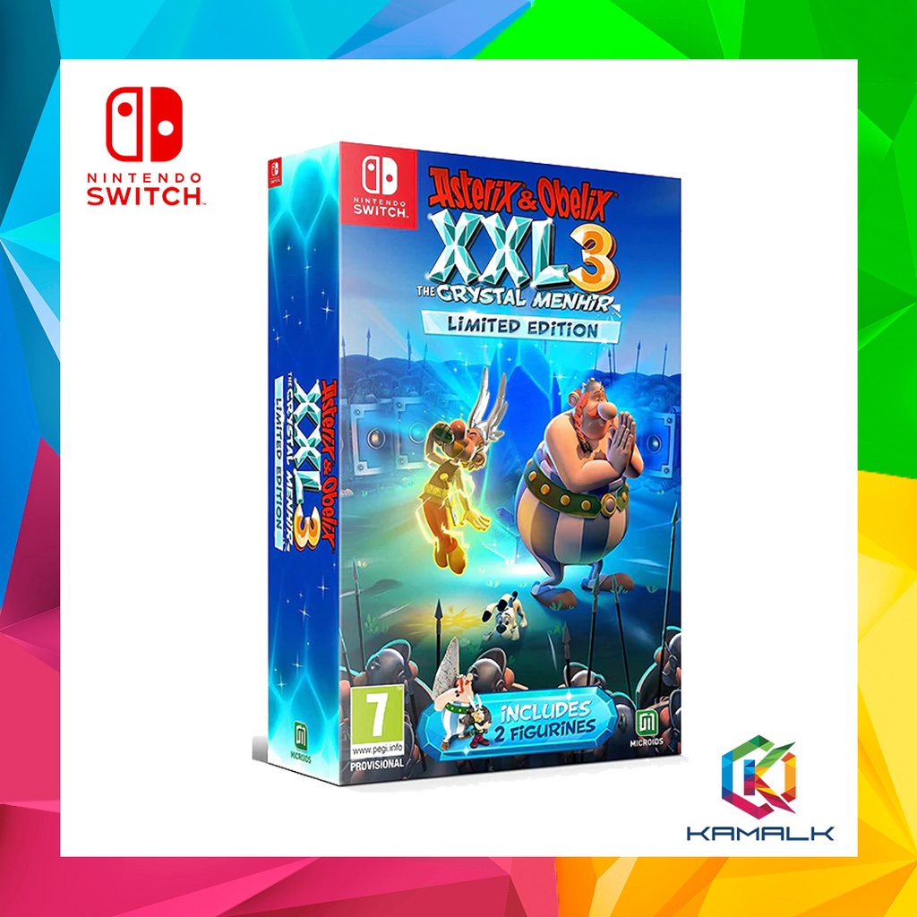 Nintendo Switch Asterix and Obelix XXL 3 The Crystal Menhir Limited Edition (EU) | Shopee Singapore