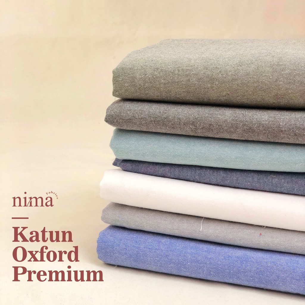 KATUN 1/2 meter THICK Premium Oxford Cotton Fabric (150cm wide ...