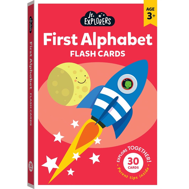 Junior Explorers Large Flashcards: Alphabet/First Numbers (Hinkler ...