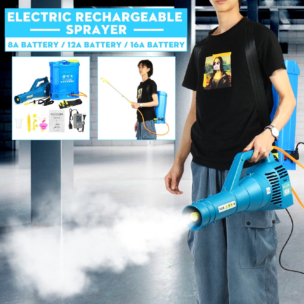 20L Protable Electric ULV Fogger Sprayer withbattery Ultra Capacity ...