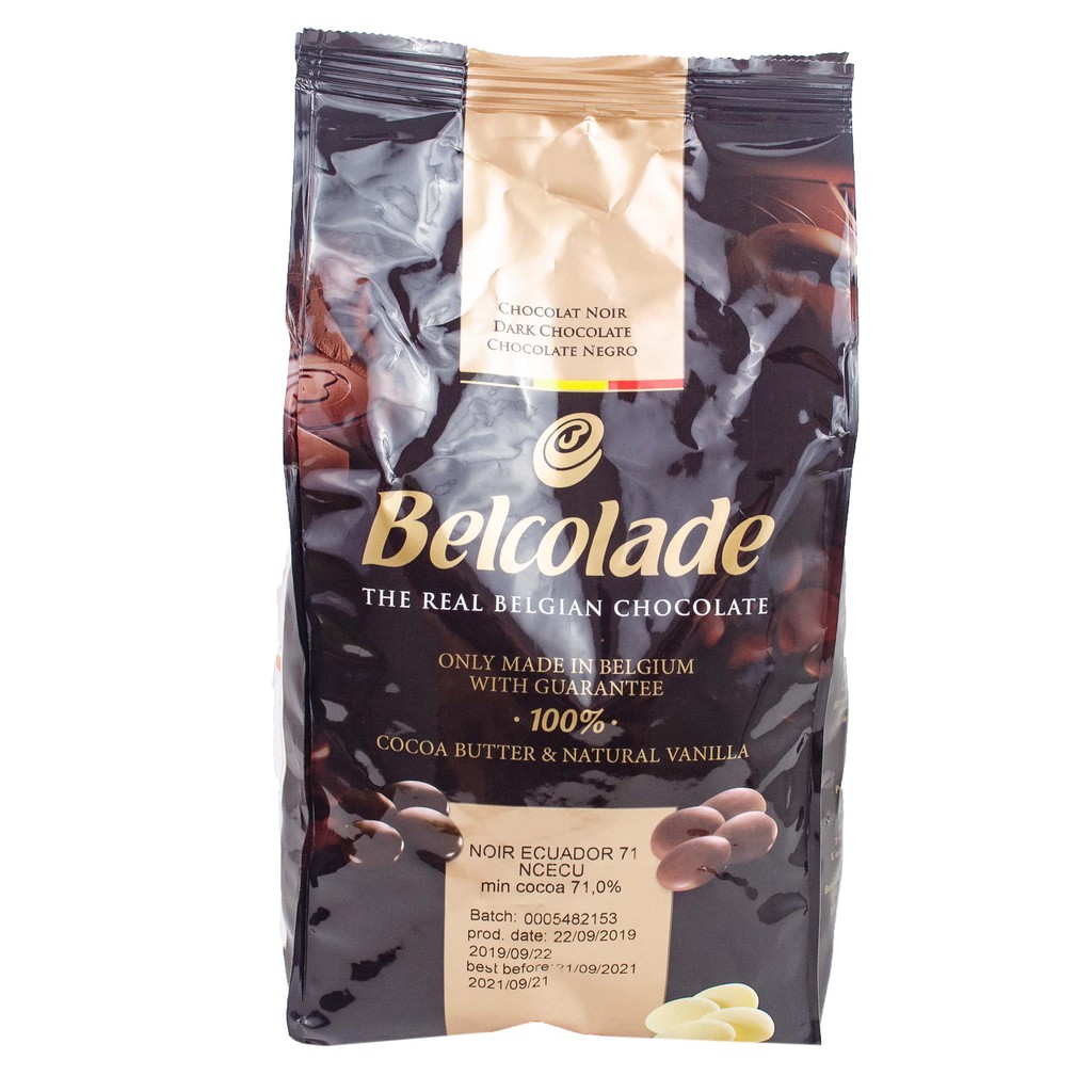 Belcolade Ecuador 71 percent, 1kg (Current batch expiry in 25/07/2026 ...