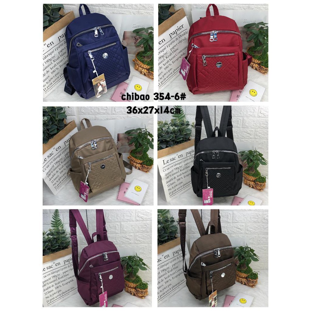 (354-6) Latest CHIBAO BACKPACK Women Bags | Shopee Singapore