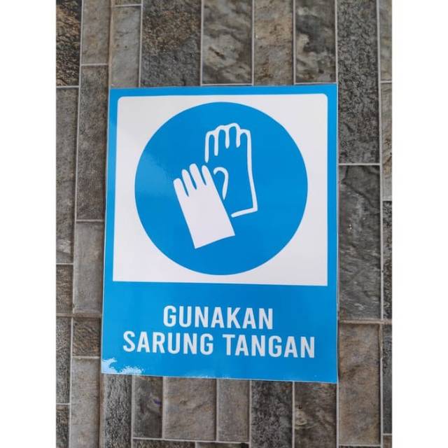 Vinyl Stickers Use Safety Work Gloves | Shopee Singapore