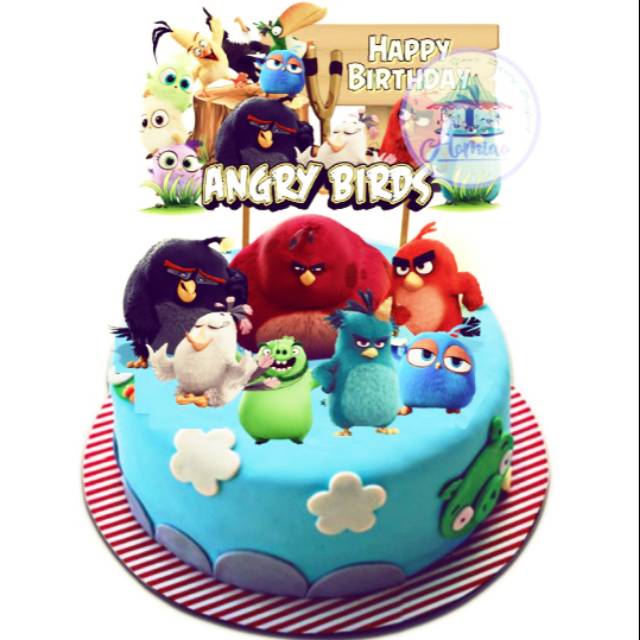 Angry birds Cake Topper | Shopee Singapore