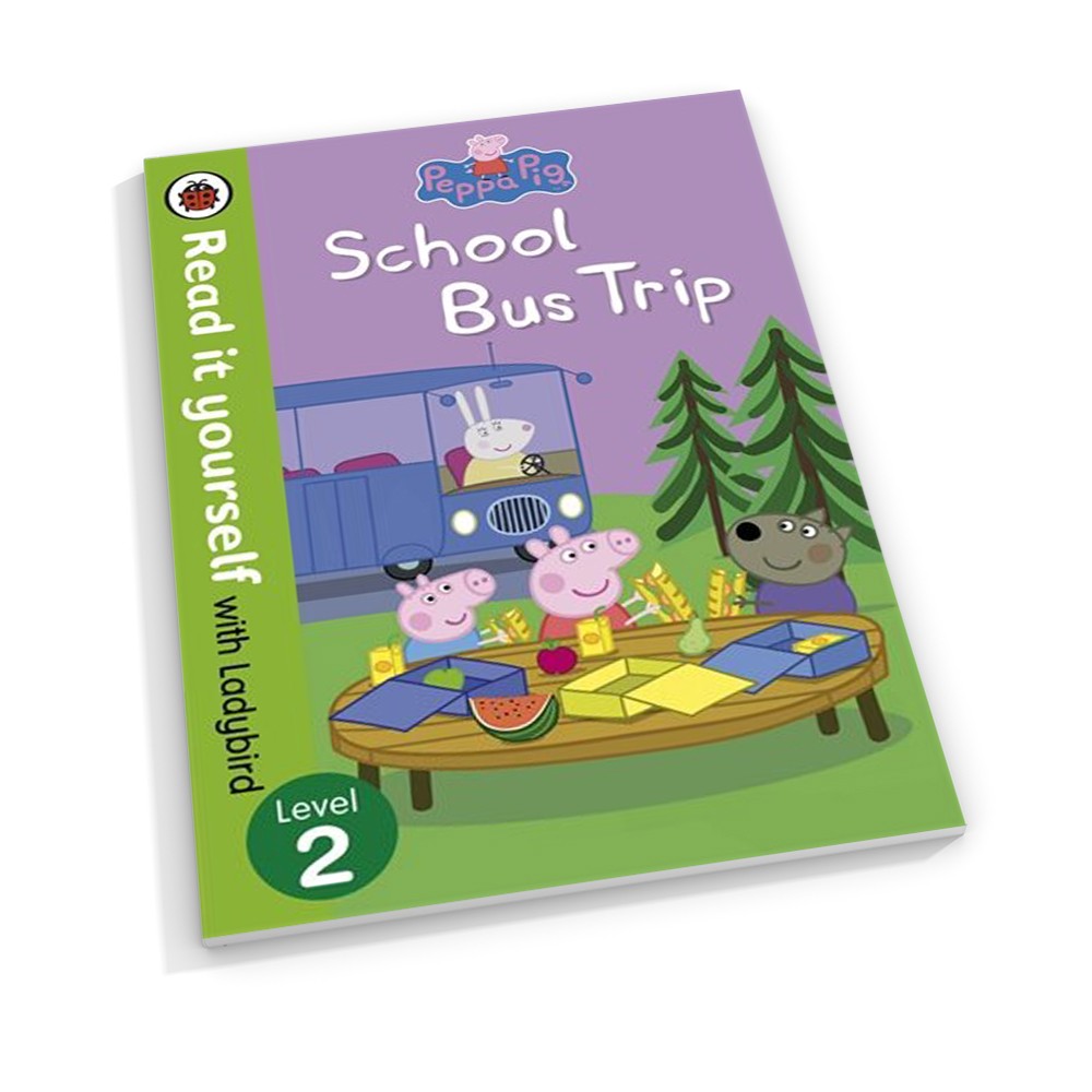 Peppa Pig : School Bus Trip Reading StoryBook | Shopee Singapore