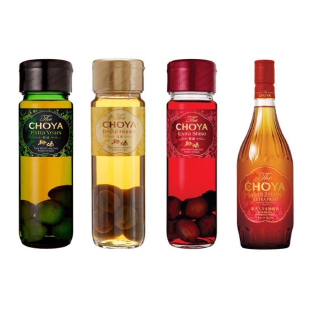 [Gift Box] Choya Extra Years Dento Royal Honey Aged 3 Years Golden Ume Single Herbs Shiso Kokuto ...