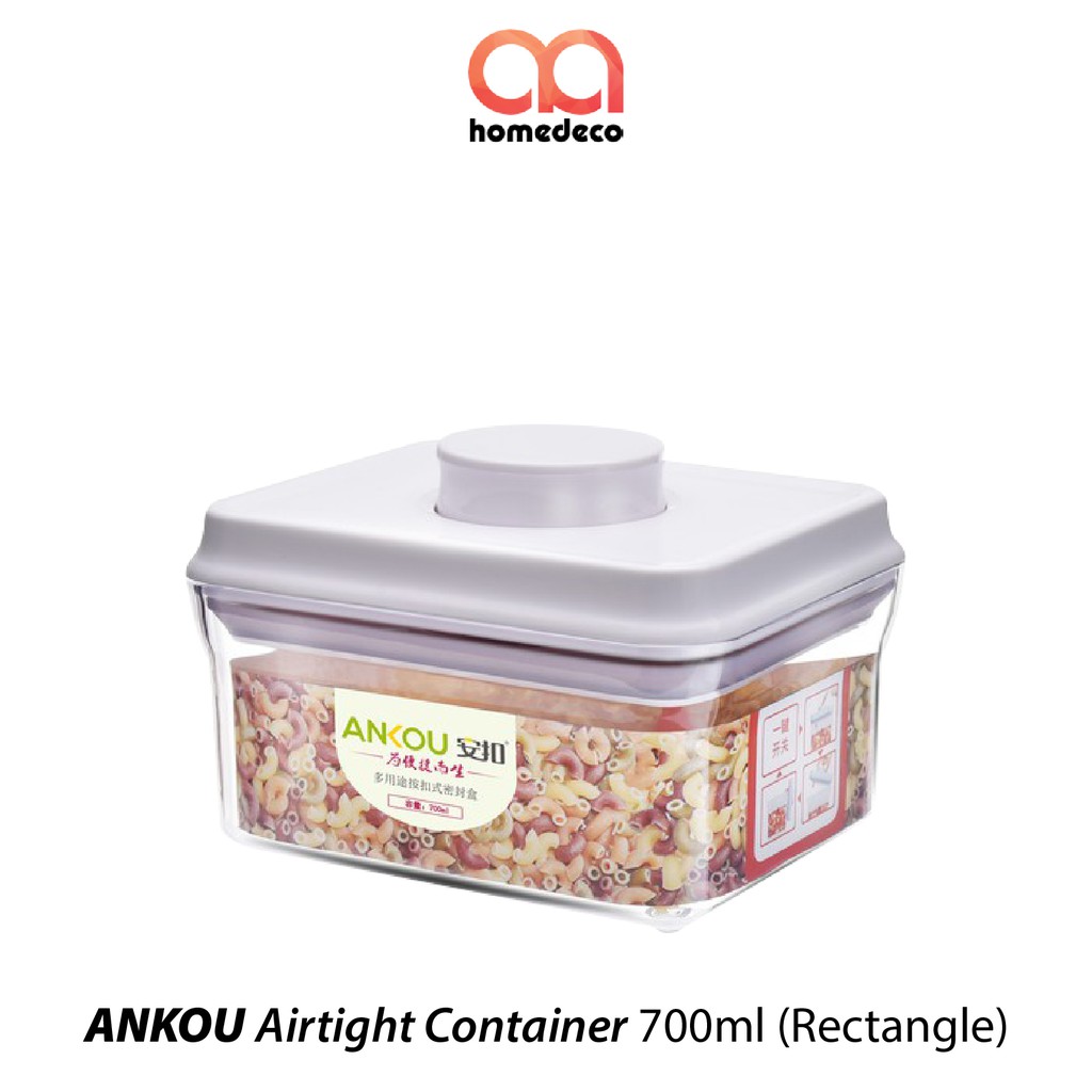 ANKOU Airtight Container 700ml (Rectangle) | Shopee Singapore