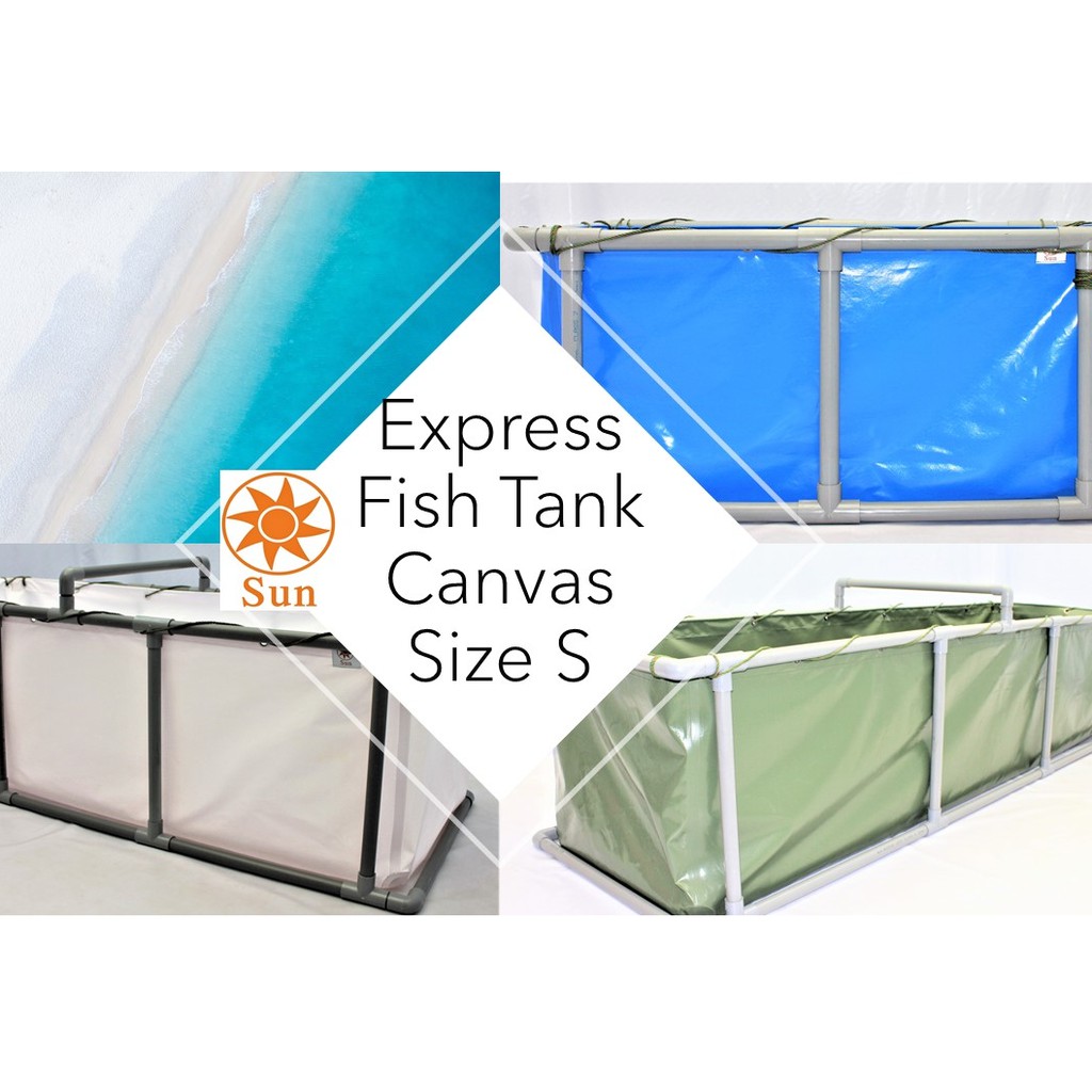Size S Express Fish Tank Canvas Only Pool Aquarium. Aquarium Fish Pond ...
