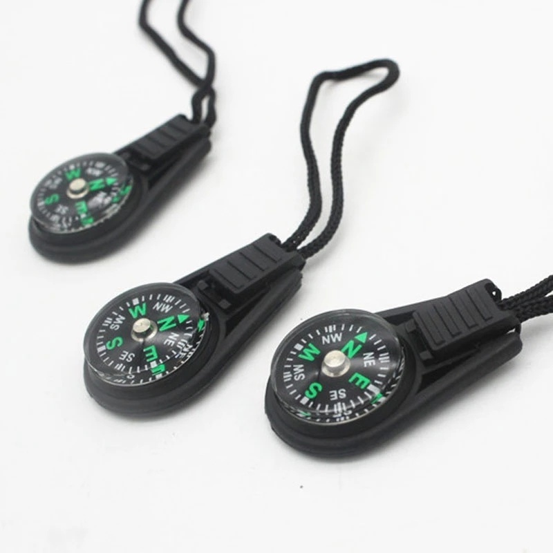 Mini Compass Survival Kit with Keychain / Portable Luminous Compass ...
