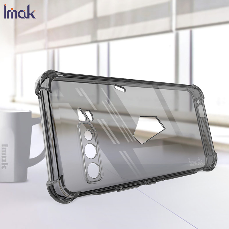Imak Asus ROG Phone 3 ZS661KS Shockproof Clear Soft TPU Case Rog Phone3 ...
