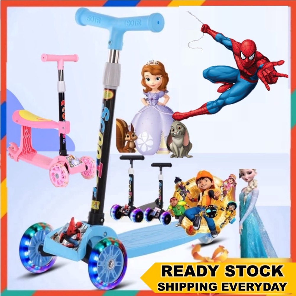Kids Scooter Skuter Kids Scooter for Kids Skuter Budak Foldable ...