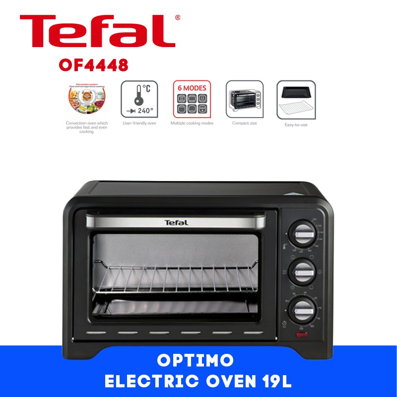 TEFAL OF4448 Optimo Oven 19L | Shopee Singapore