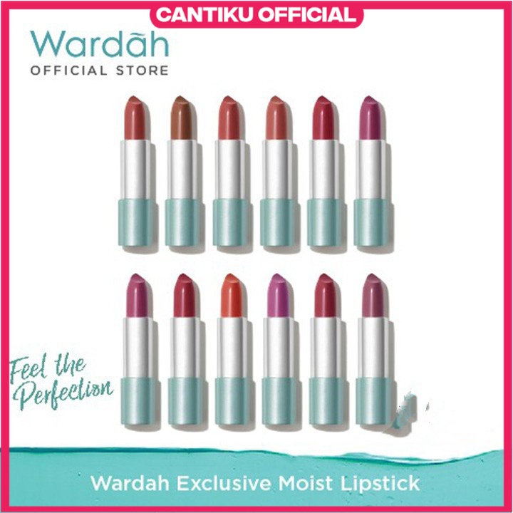 HIJAU Wardah Exclusive Matte Lipstick (Dark Green Packaging) | Shopee ...