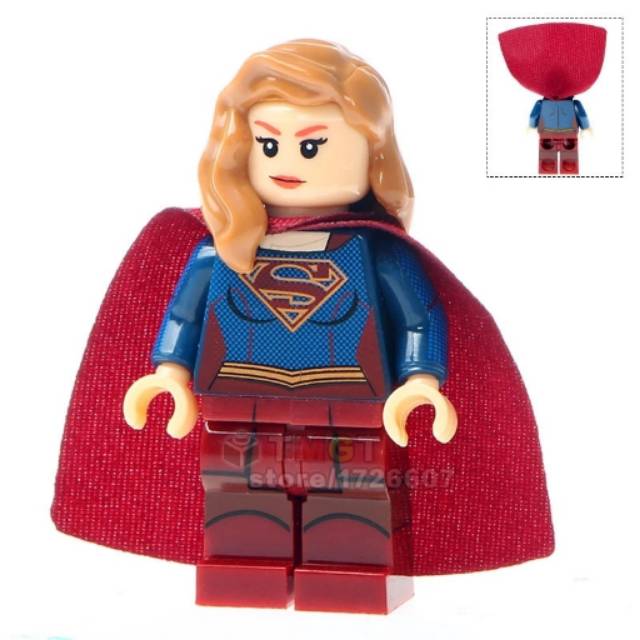 Brick supergirl mini toy figure | Shopee Singapore